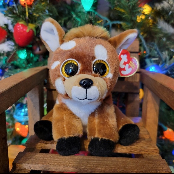 Ty | Other | Ty Beanie Babies Buckley The Spotted Deer | Poshmark